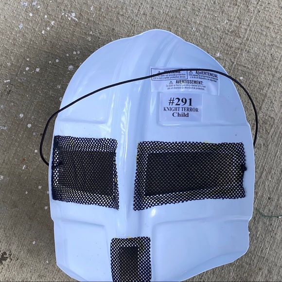 costume | Costumes | Knight Terror Plastic Child Mask | Poshmark